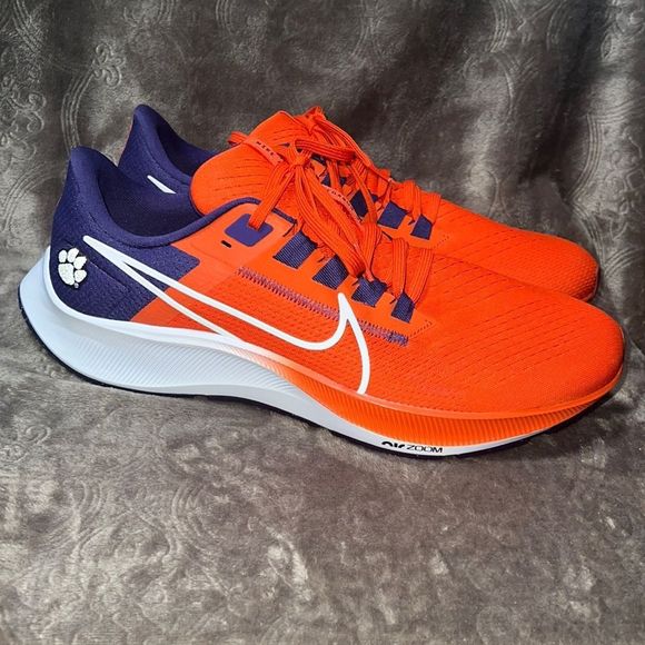 Nike | Shoes | Nikeclemson Tigers Air Zoom Pegasus 38 Orange White ...
